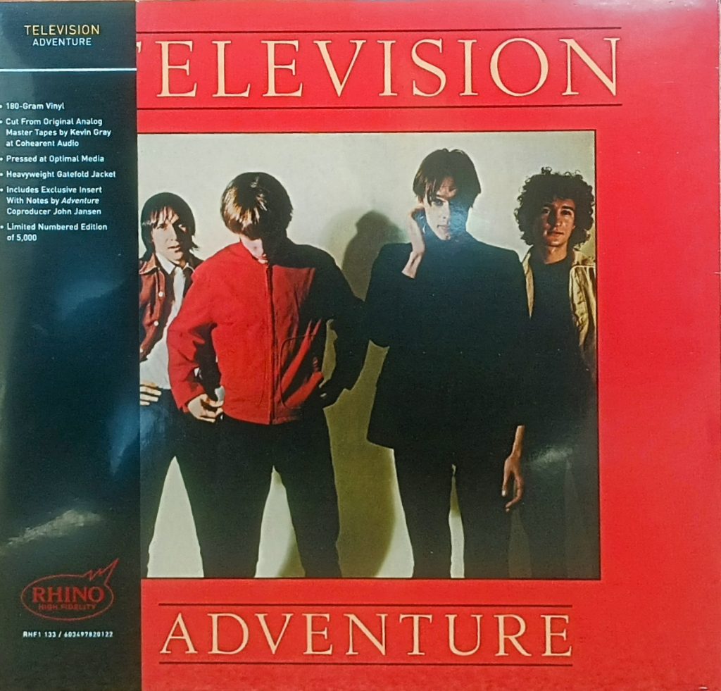 Television – Adventure – 1978 (2025 Rhino High Fidelity Reissue) - + one